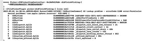 IOS On Image Selection Throwing A Exception Issue Miguelpruivo Flutter File Picker
