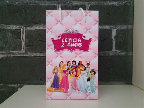 Sacolinha Princesas Disney Elo7 Produtos Especiais