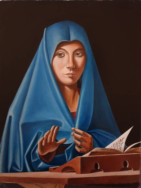 Annunciata Di Palermo Antonello Da Messina