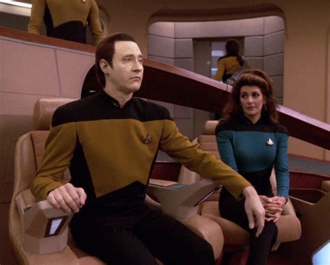 Data And Deanna Star Trek Data Star Trek Ships Drake Music Video