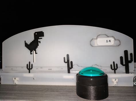 Real Life Chrome Offline T Rex Game Hackaday Io