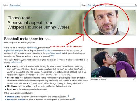 Til That Wikipedia Has An Article Explaining Baseball Metaphors For Sex