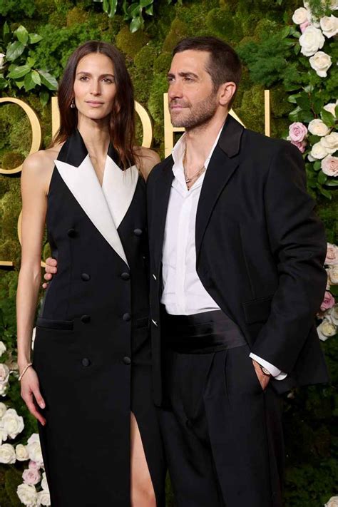 Jake Gyllenhaal Girlfriend Jeanne Cadieu Attend 2025 Golden Globes