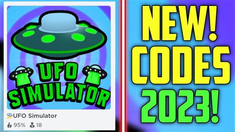 Future Codes New Roblox Ufo Simulator Codes 2023 Youtube