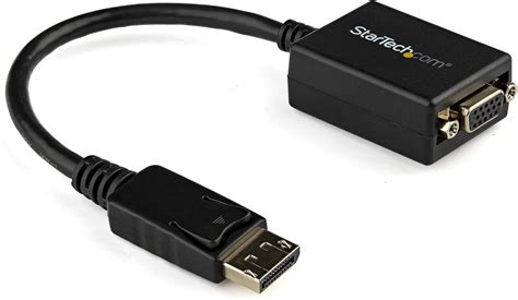 StarTech.com DisplayPort to VGA Adapter - Active DP to VGA Converter ...