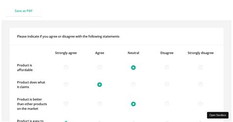 Surveyjs Angular Codesandbox