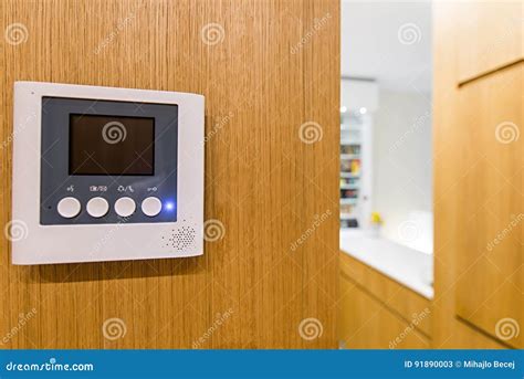 Intercom Video Door Bell Stock Image Image Of Closeup 91890003
