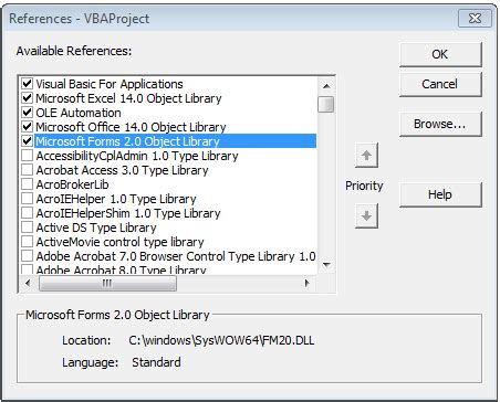 Vba Run Time Error Activex Component Can T Create Object