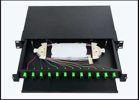 Fiber Patch Panel 12ports Installed 12core Sc Apc Coupler High Density