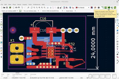 Github Easywrf Tools Kicad Kicad Rf Tools Footprints Wizard And Round Tracks Mask Expander