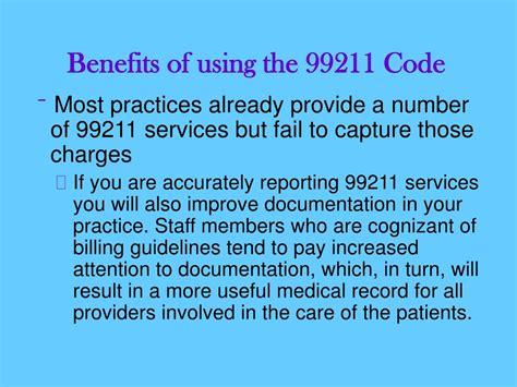 Ppt Understanding When To Use 99211 Code Powerpoint Presentation Free Download Id 9476939