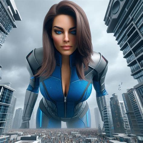 Giantess Ashley Williams By Giantessai221 On Deviantart