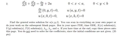 Solved This Is A Problem For A Finals Review For Chegg