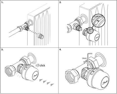 Danfoss 013g1237 Aero Tamper Proof Thermostat Sensors Installation Guide