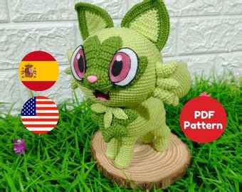 ENG ESP Mew Pattern Amigurumi PDF Etsy