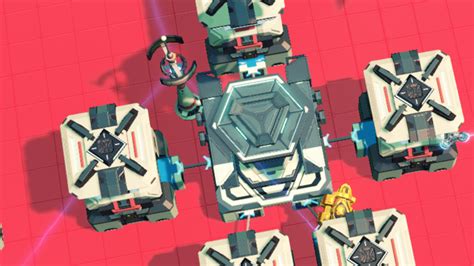 Dyson Sphere Blueprints Assembler With 4 Input 1 Out Chests Roboports