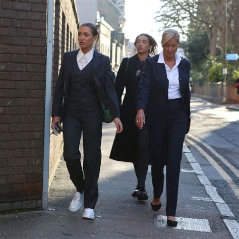Georgia Harrison Arrives At Chelmsford County Court In Essex 12062022