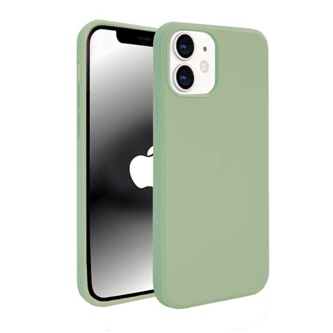 Silicone case iPhone 12 - 6.1 inch (lichtgroen) - Phone-Factory