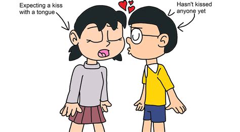 Hasnt Kissed Anyone Vs Expecting A Kiss W Tongue By Mirzadoesart2 On