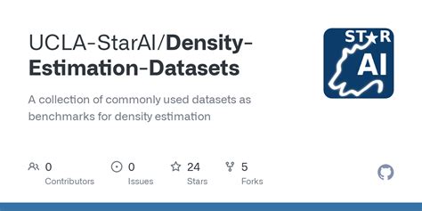 Github Ucla Staraidensity Estimation Datasets A Collection Of Commonly Used Datasets As
