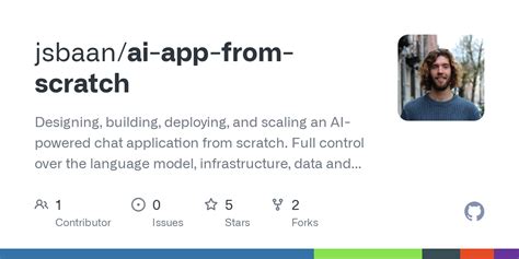 GitHub Jsbaan Ai App From Scratch Designing Building Deploying