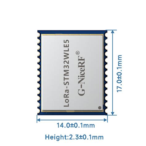 Soc无线模块 片上系统 Lora扩频模块 Lora Stm32wle5