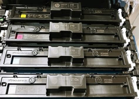 4 Sets Virgin Genuine Empty Hp W2100a W2103a Toners 210a W Oem Chip