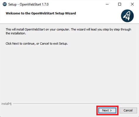 instalace a openwebstart