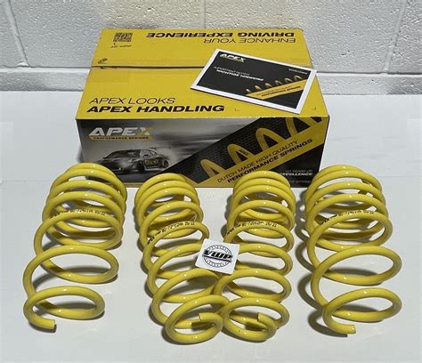 Apex Lowering Springs 35mm For Peugeot 107 Citroen C1 Toyota Aygo P AB1