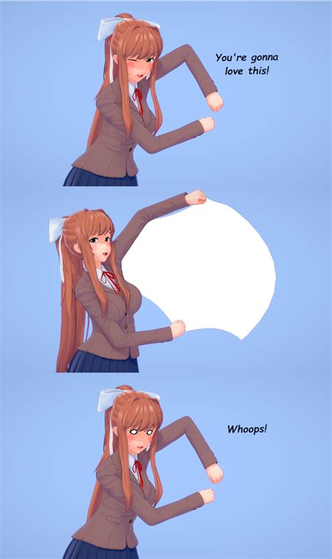 Here S The Template In Case Y All Want It R DDLC
