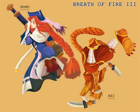 Breath Of Fire 3 Momo Rei By Sukreih On Deviantart