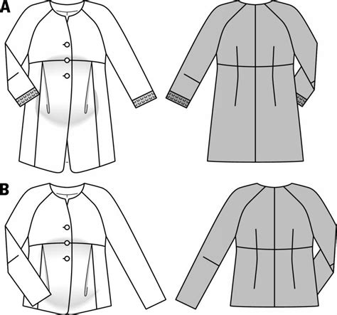 31 Maternity Coat Sewing Pattern Andreaseunan