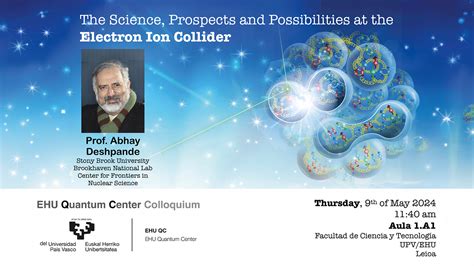 The Science Prospects And Possibilities At The Electron Ion Collider Zientzia Eta Teknologia