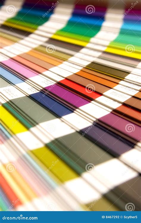 Pantone Cmyk Ral Color Swatches Stock Image 29695285