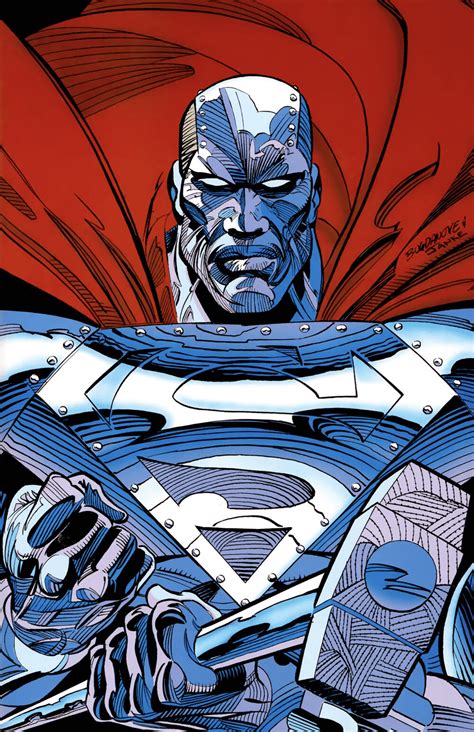 John Henry Irons Better Known As Steel A Superhero Who Uses A High