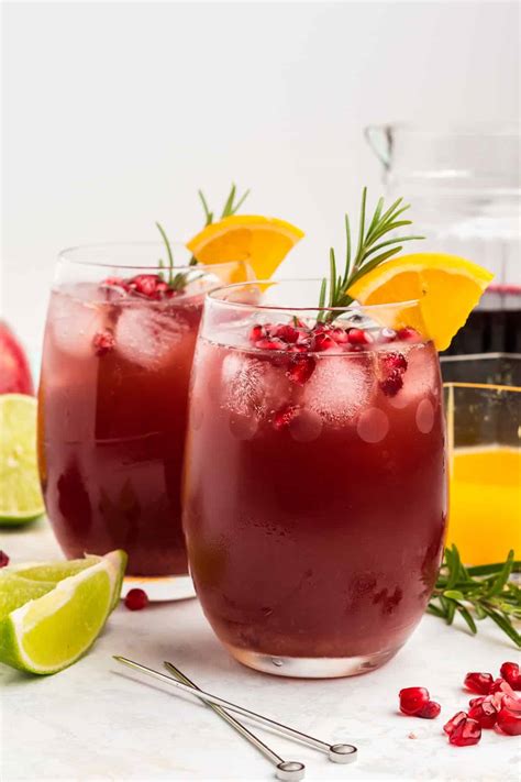 Easy Sparkling Pomegranate Mocktail Fresh Coast Eats