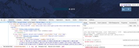 Html Remove Social Menu Footer Stack Overflow