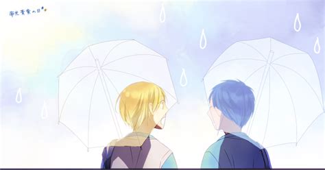 青黄 【腐向け】でも付き合ってない【帝光青黄の日！】 みまのマンガ 帝光青黄の日2013 黒バス100users入り 黒バス【腐