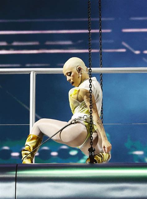 Doja Cat Wears Skimpy Fur Bikini Before Stripping Off In Racy Coachella