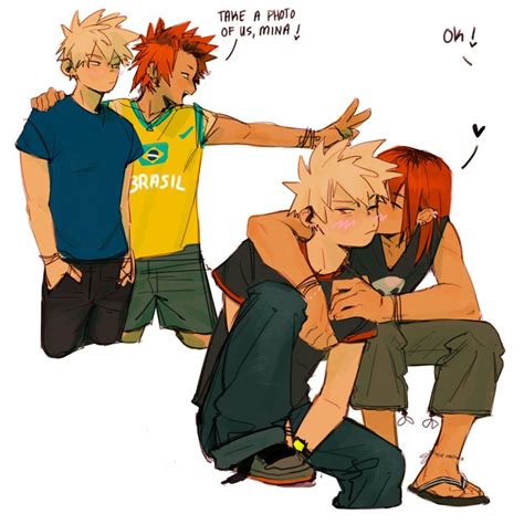 Bakugo And Kirishima♡⃕ Boku No Hero Academia Funny Bakugo Katsuki
