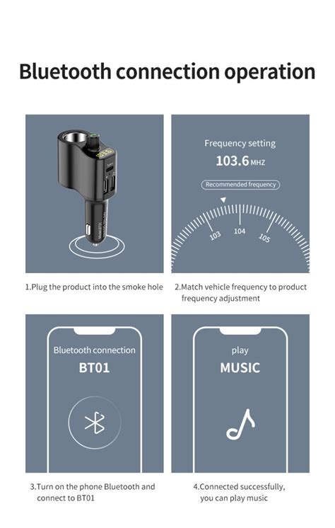 Auto Sigaret Aanste Dual Usb Car Charger MP3 Spe Vicedeal