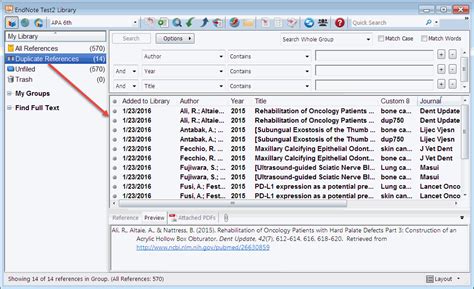 Duplicates Not Showing Up Endnote How To Discourse