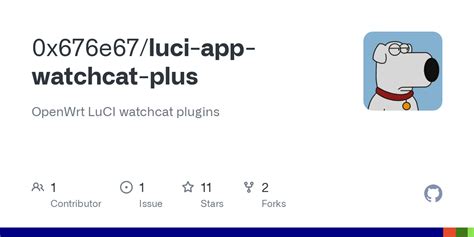GitHub X E Luci App Watchcat Plus OpenWrt LuCI Watchcat Plugins