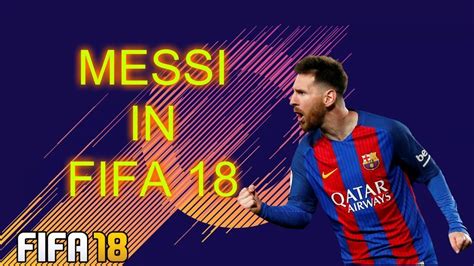 Cómo crear a Messi en Clubes Pro FIFA 18 YouTube