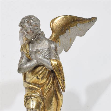 Italian 18th Century Hand Carved Baroque Winged Angel For Sale At 1stdibs