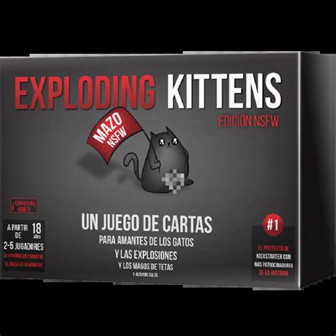 Exploding Kittens Nsfw Tu Juego De Mesa