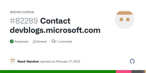 · Dotnet Runtime · Discussion 82289