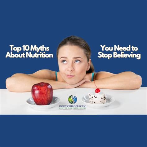 Top Myths About Nutrition You Need To Stop Believing