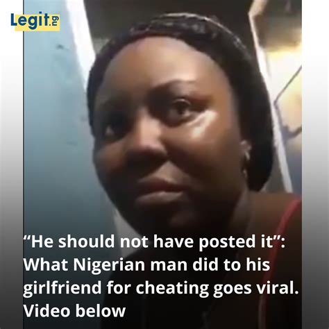 Legitng The Man Said His Girlfriend Cheated On Him With