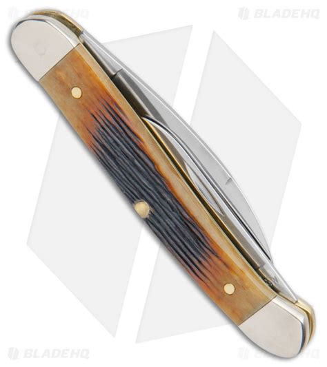 Case Mini Copperhead Knife 3125 Antique Bone 62109w Ss 25152 Blade Hq